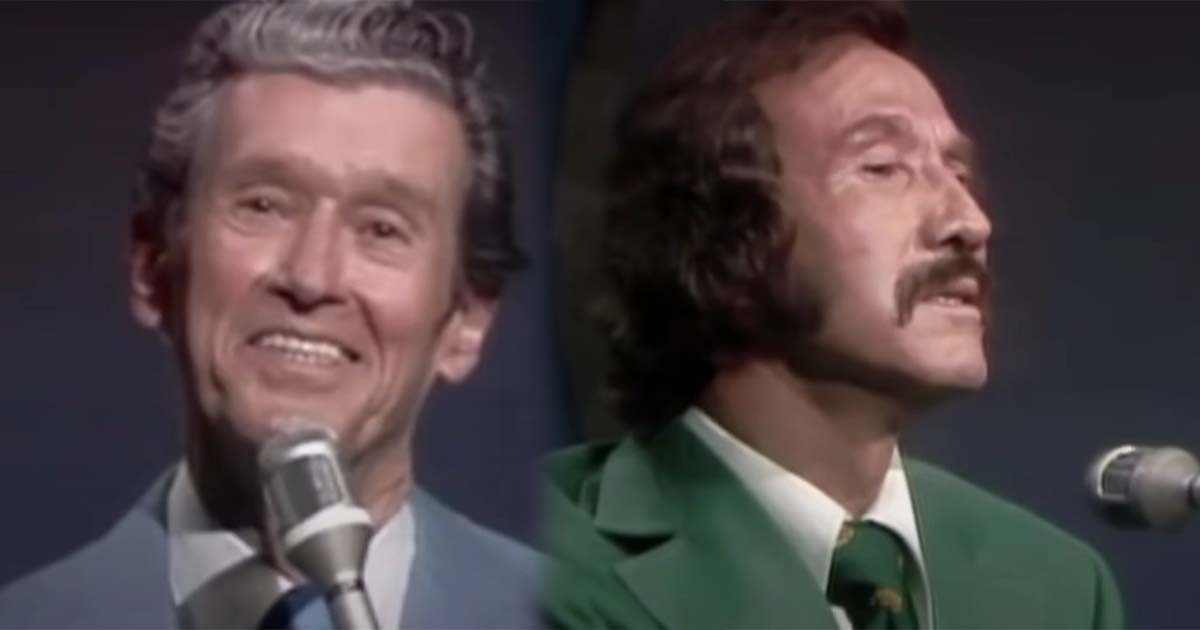 Marty Robbins and Roy Acuff Performs "Blue Eyes Crying in the Rain"